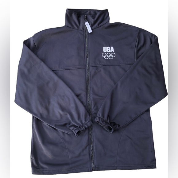 USA | Jackets & Coats | Usaolympic Committee 2 Pocket Zip Up Track ...